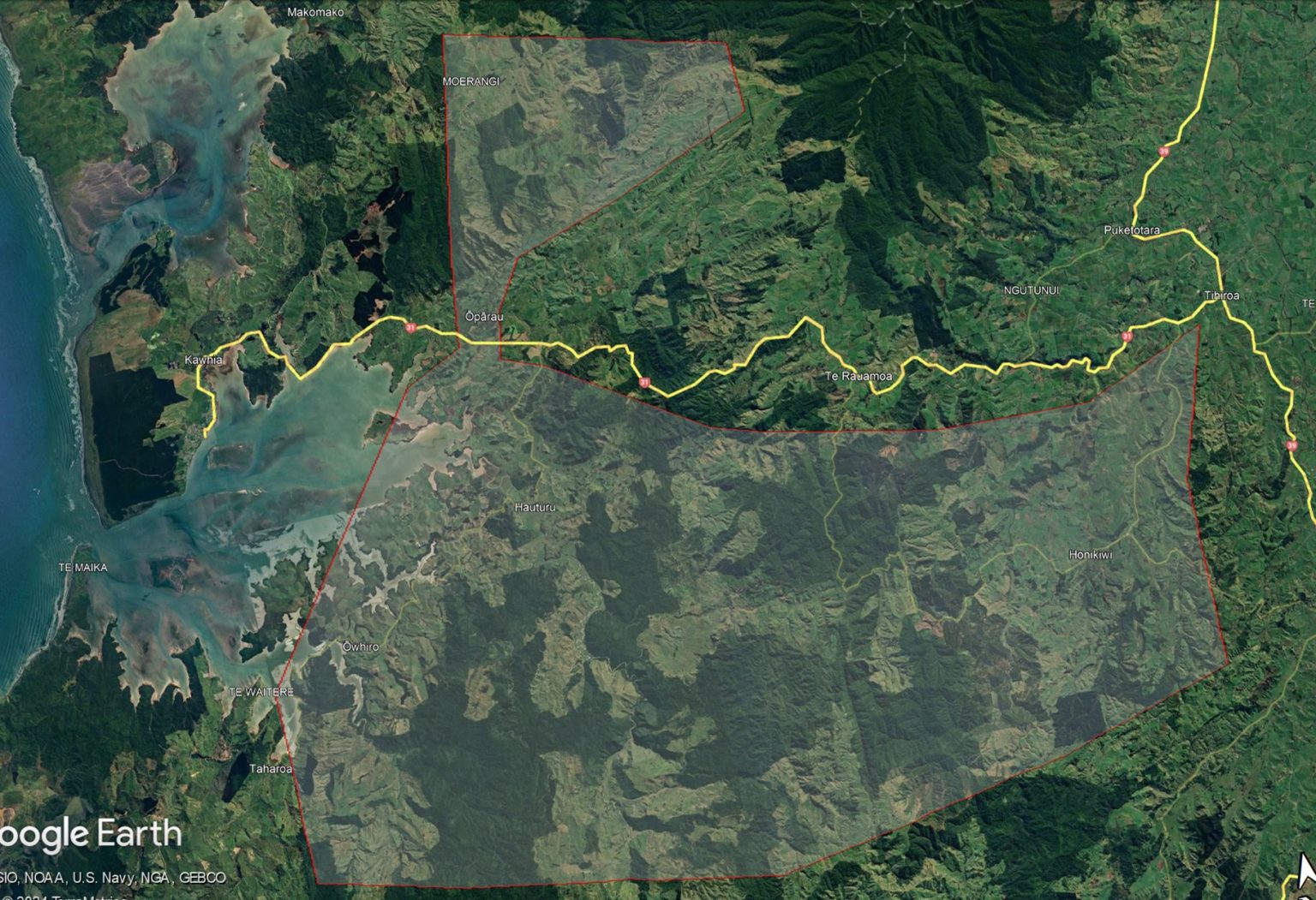 Waipā Networks Kawhia Survey - Waipa Networks